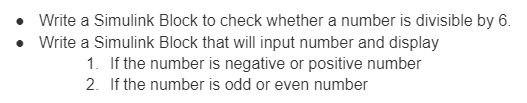 Solved - Write a Simulink Block to check whether a number is | Chegg.com