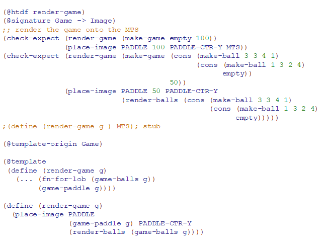 Solved BSL (Basic Student Language) I keep getting this | Chegg.com