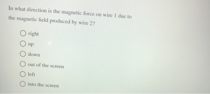 Solved Two parallel wires carry electric current in opposite | Chegg.com