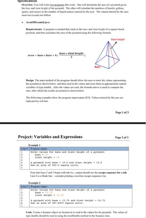 Solved Specifications Overview: You will write two programs | Chegg.com