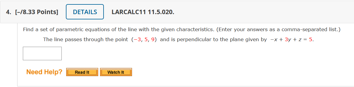 Solved 4. [-18.33 Points] DETAILS LARCALC11 11.5.020. Find a | Chegg.com