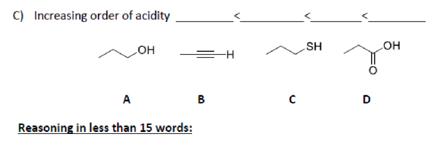 Solved Arrange the following series in correct order as | Chegg.com