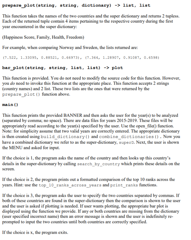 CSE 231 Fall 2020 Project #9 This assignment focuses | Chegg.com