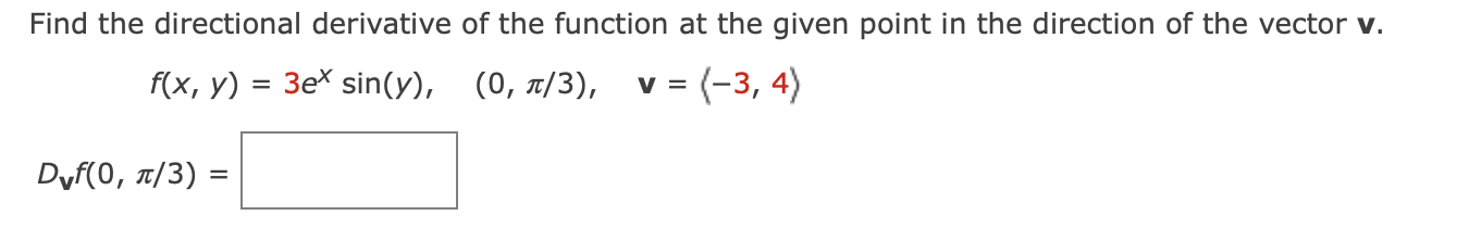 Solved ind the directional derivative of the function at the | Chegg.com