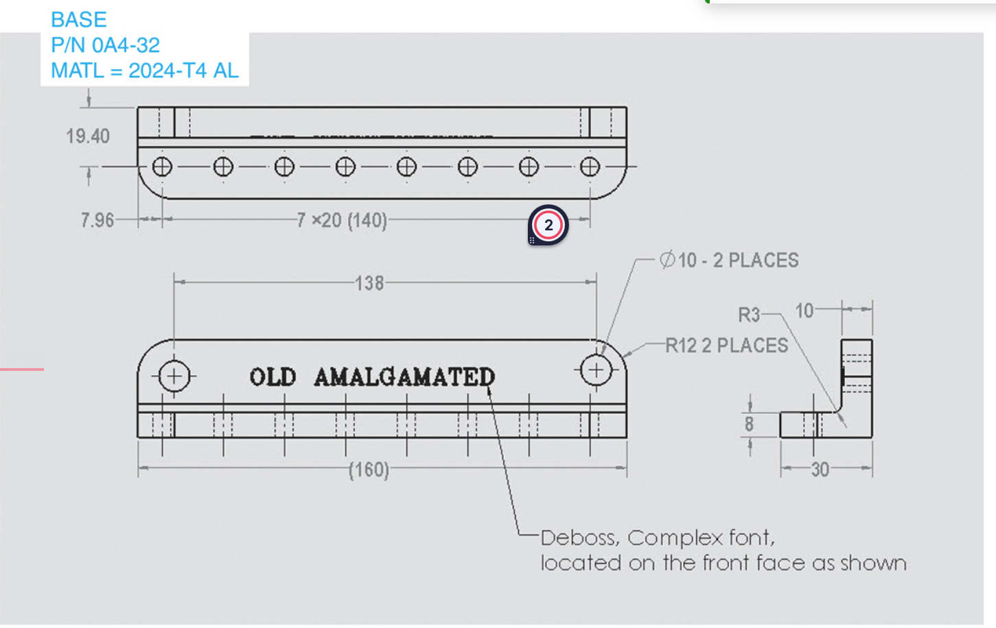 Draw the following assembly. A. An assembly drawing | Chegg.com