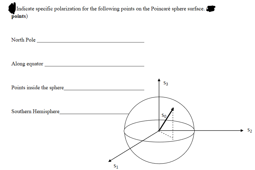 Solved Indicate specific polarization for the following | Chegg.com
