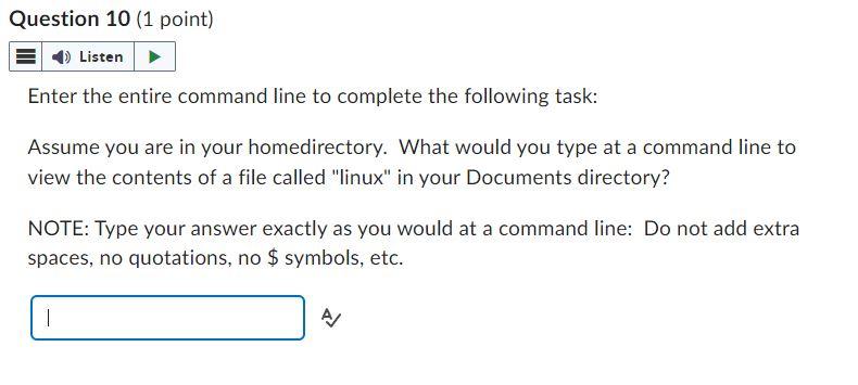 Solved Enter the entire command line to complete the | Chegg.com