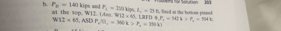 Solved 6-7 ﻿several building columns are to be ﻿designed, | Chegg.com