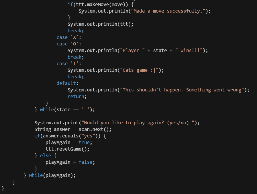 import java.util.scanner; public class TicTacToe { | Chegg.com