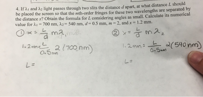 Solved If lambda_1 and lambda_2 light passes through two | Chegg.com