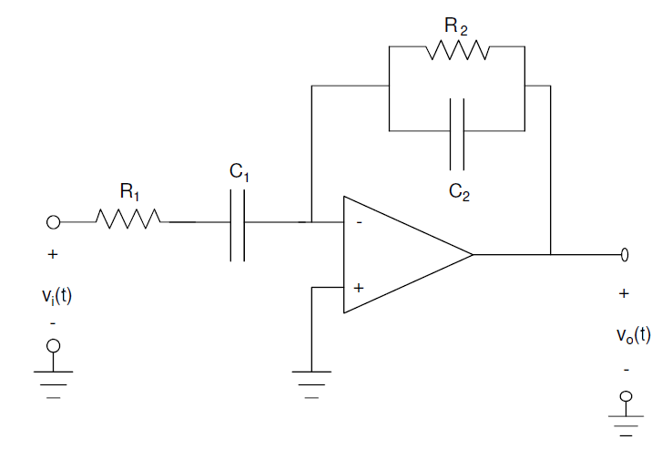 Solved An op amp based circuit is illustrated. a) If the | Chegg.com