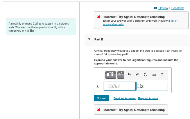 Solved ※ Incorrect; Try Again; 5 attempts remaining Enter | Chegg.com