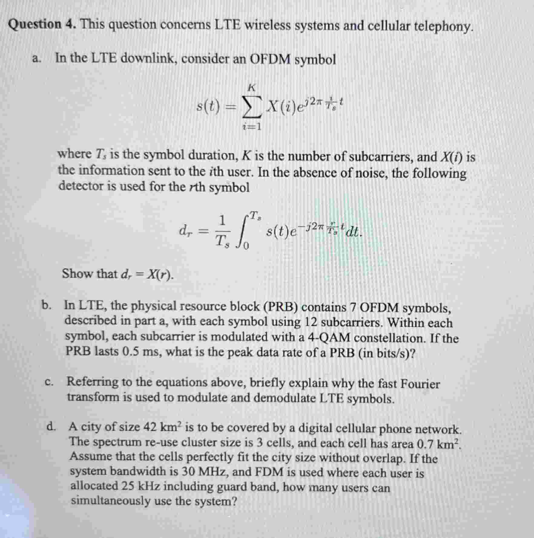 Solved Please answer all parts of ﻿the questionQuestion 4. | Chegg.com