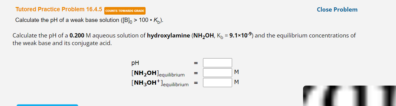 Solved Tutored Practice Problem 16.4.5Close ProblemCalculate | Chegg.com
