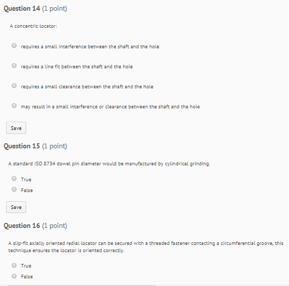 Solved A concentric locator: O requires a small interference | Chegg.com