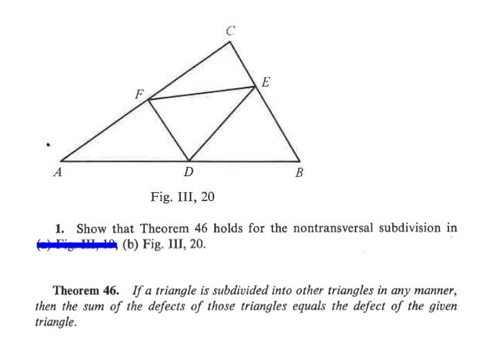 Solved Fig. III, 20 1. Show that Theorem 46 holds for the | Chegg.com