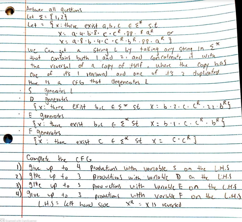 or R * Answer all questions Let {= {1, 2} Let : { x: | Chegg.com or R * Answer all questions Let {= {1, 2} Let : { x: | Chegg.com