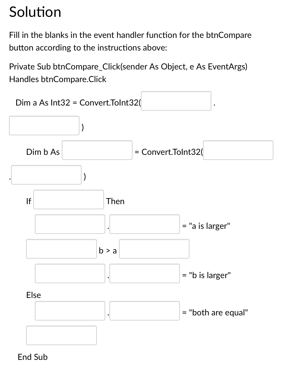 Solved The form has the following controls: The text box on | Chegg.com