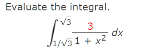 Solved Evaluate the integral. | Chegg.com