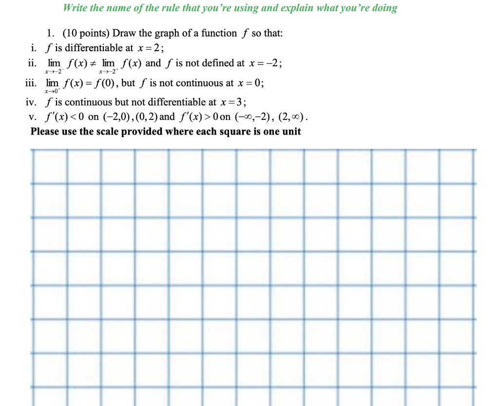 Solved Write the name of the rule that you're using and | Chegg.com
