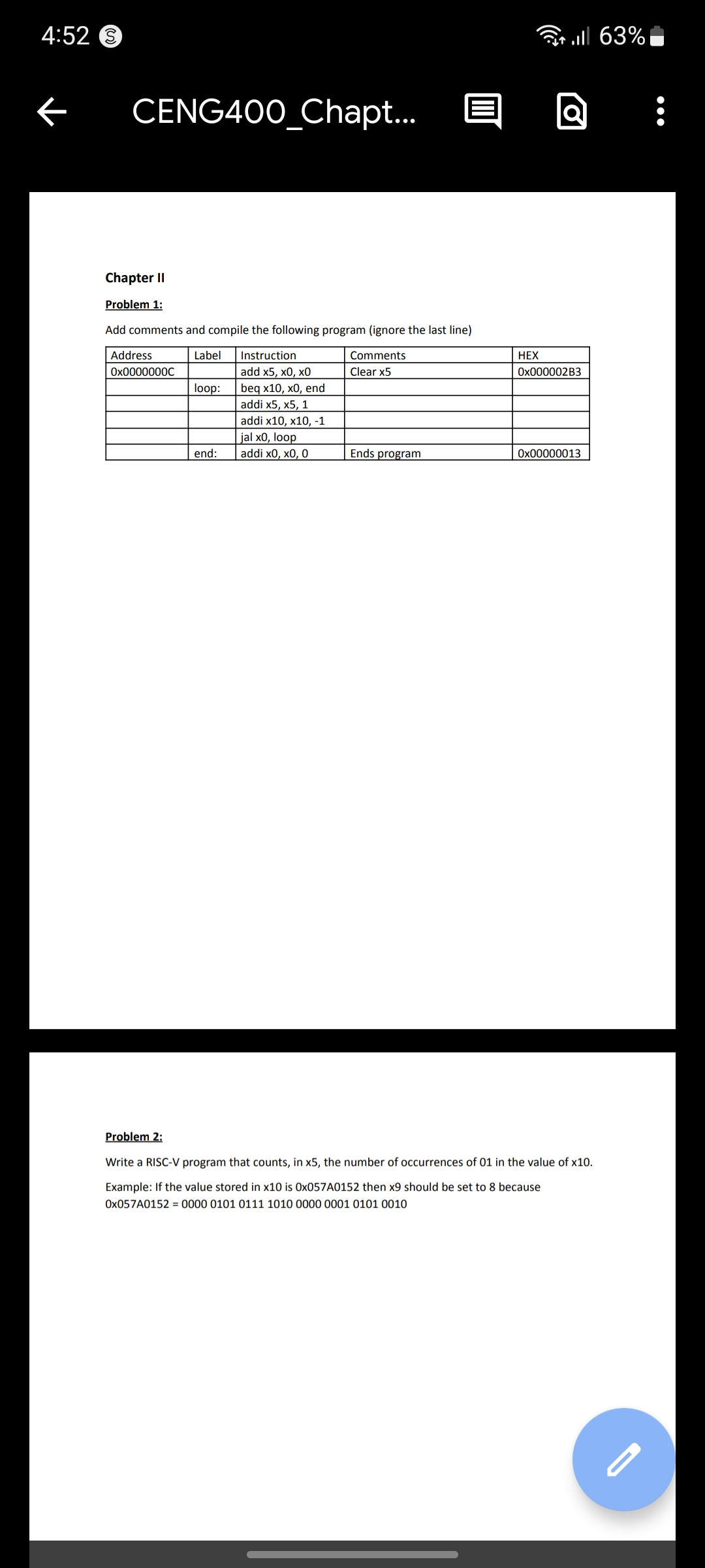 Solved Add comments and compile the following program | Chegg.com