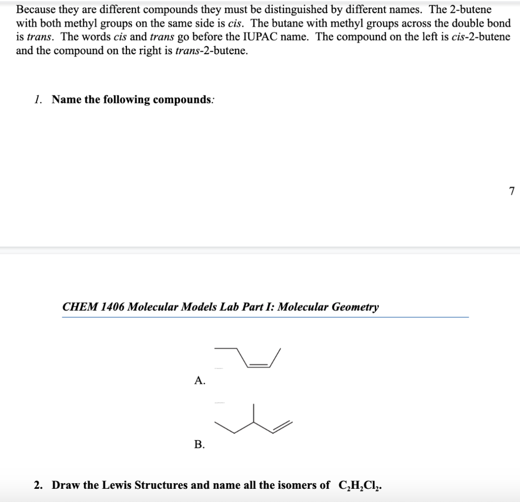 Solved Make a model of ethane, C2H6, from your model of | Chegg.com