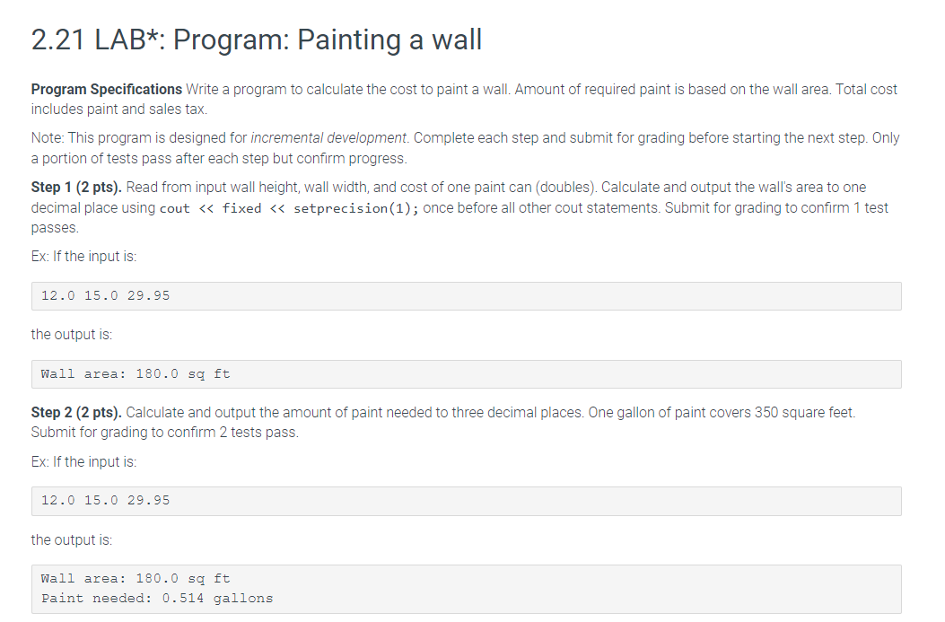 Solved Step 3 (2 pts). Calculate and output the number of 1 | Chegg.com