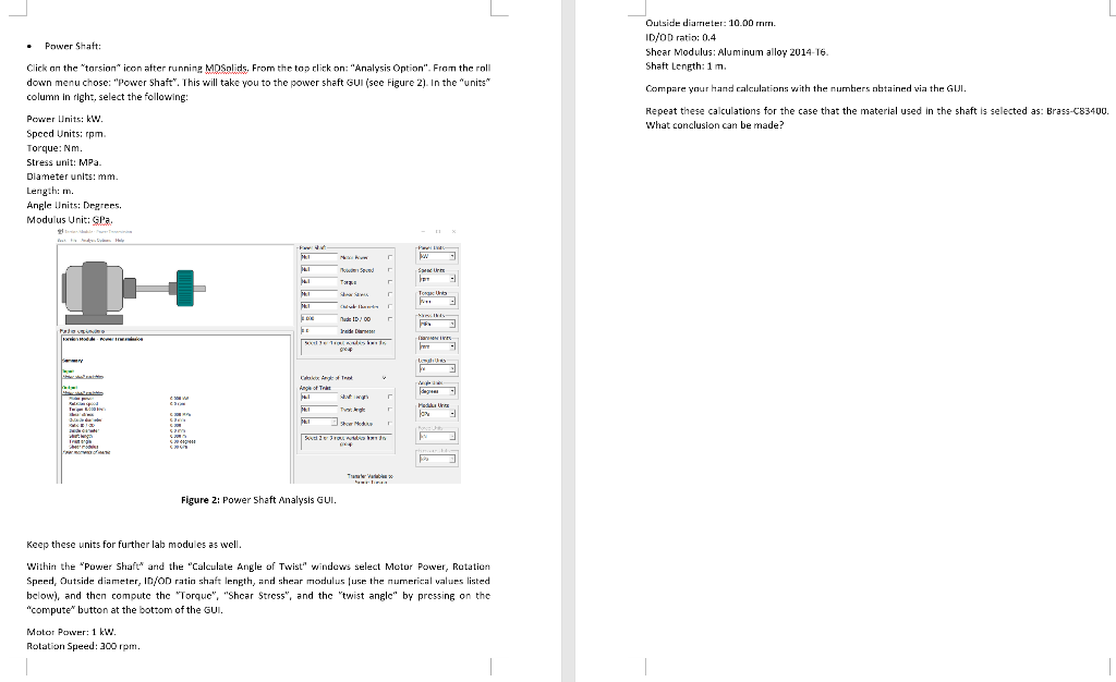 Solved Please provide hand calculations for the Shear | Chegg.com
