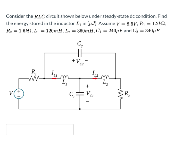 Solved Consider the RLC circuit shown below under | Chegg.com