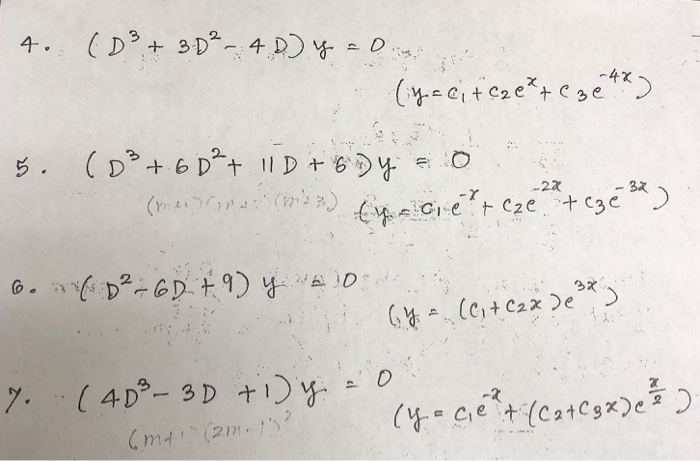 Solved Use the exponential shift to find the general | Chegg.com