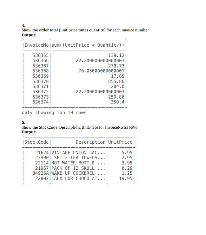 Solved Due Date: DS 610 Week 4 Assignment Big Data Analytics | Chegg.com