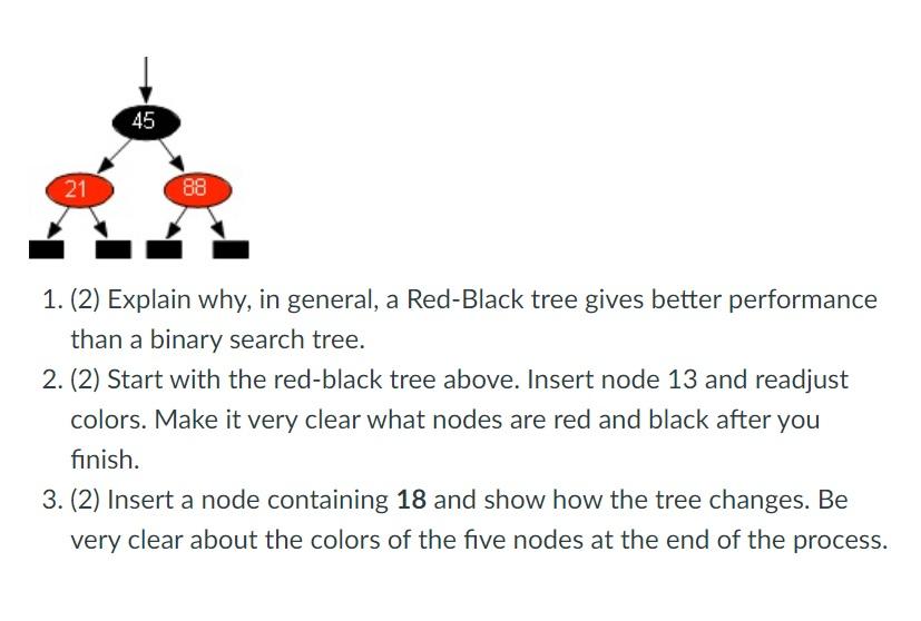 Data Structures using C++ 4. (2) After inserting the | Chegg.com