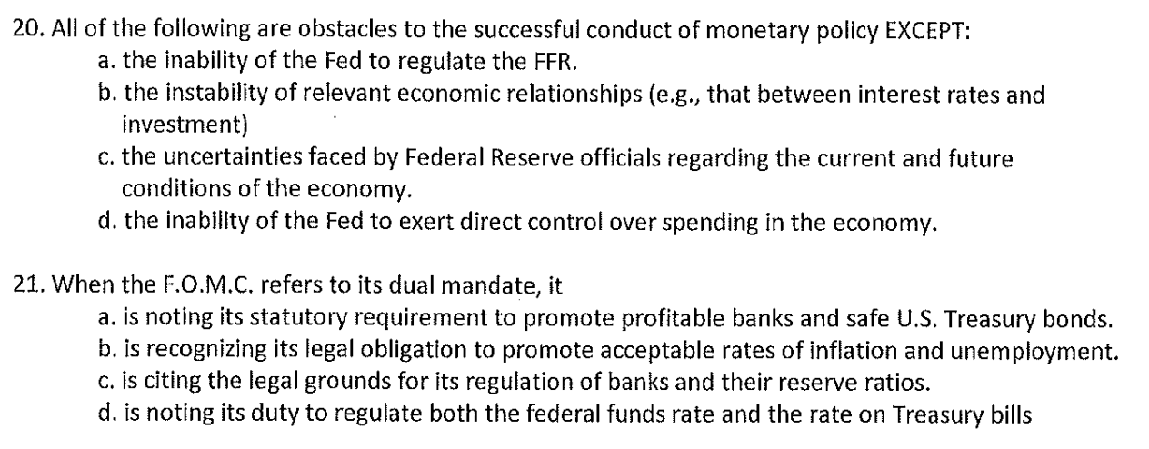 Solved 20. All of the following are obstacles to the | Chegg.com