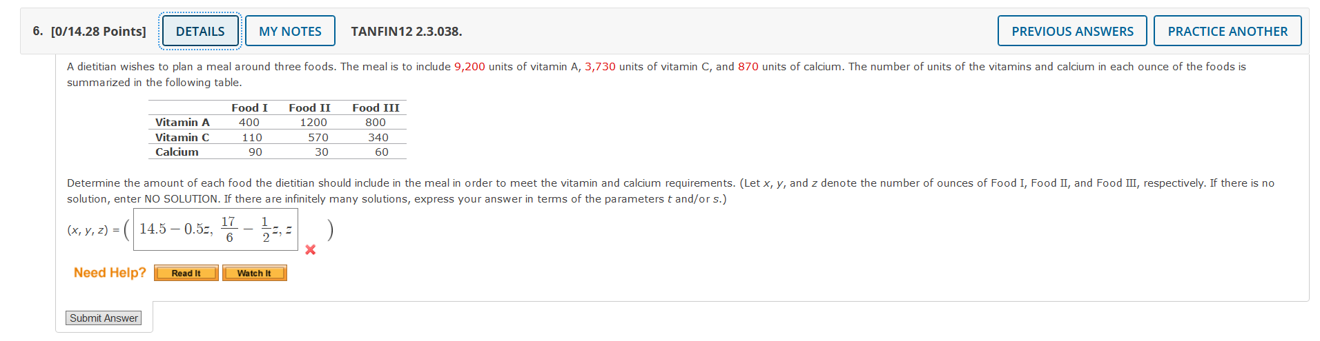 Solved summarized in the following table.solution, enter NO | Chegg.com
