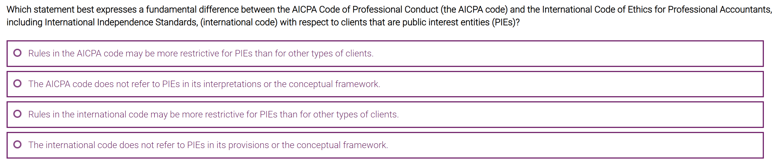 Solved Which statement best expresses a fundamental | Chegg.com