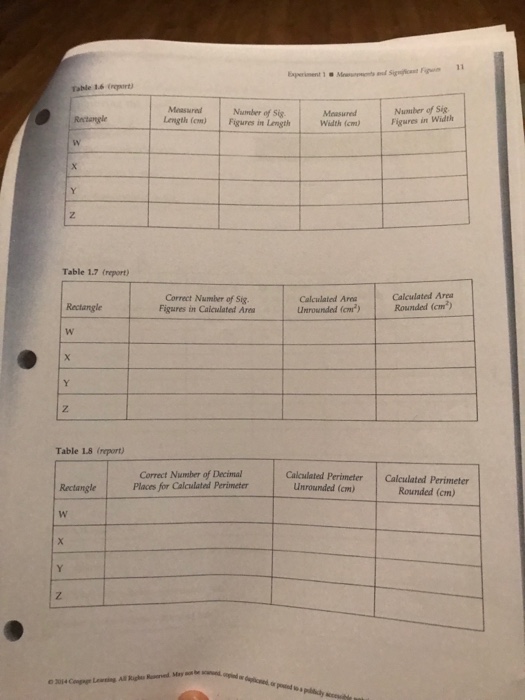 Safety Scale Laboratory Eaperiments for Chemistry for | Chegg.com