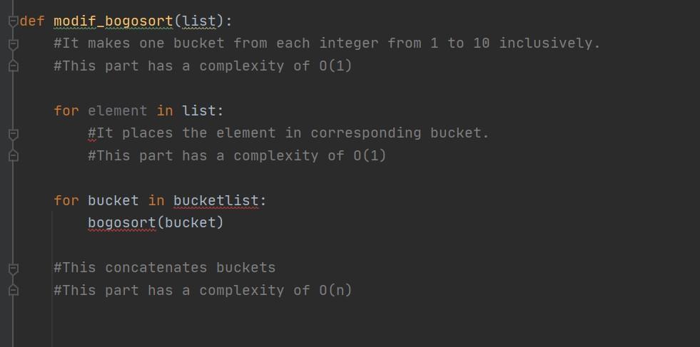 Solved Identify the complexity of the modified bogosort if | Chegg.com
