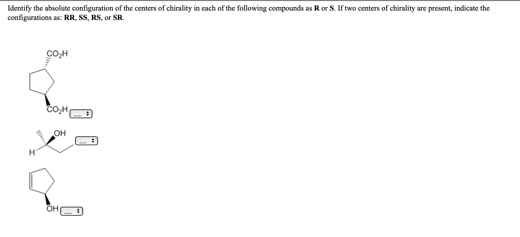 Solved Identify the absolute configuration of the centers of | Chegg.com