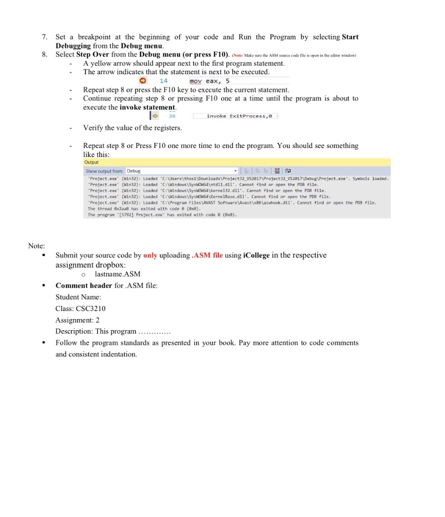 CSC 3210-Assignment #2 Spring 2019 due Friday, | Chegg.com
