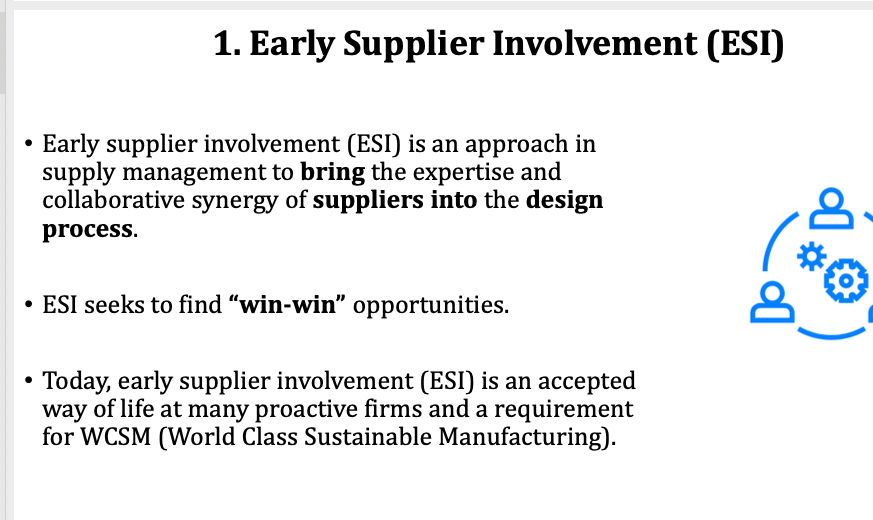 Solved - Supply base reduction is achieved through both - | Chegg.com