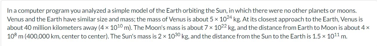 Solved In a computer program you analyzed a simple model of | Chegg.com