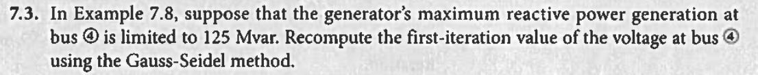 Solved .3. In Example 7.8, suppose that the generator's | Chegg.com