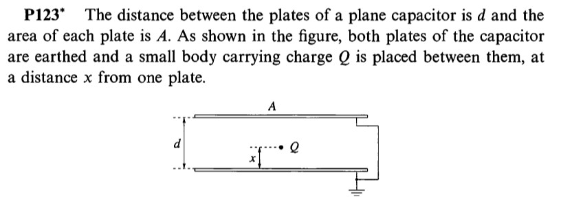 P123* ﻿The distance between the plates of a plane | Chegg.com