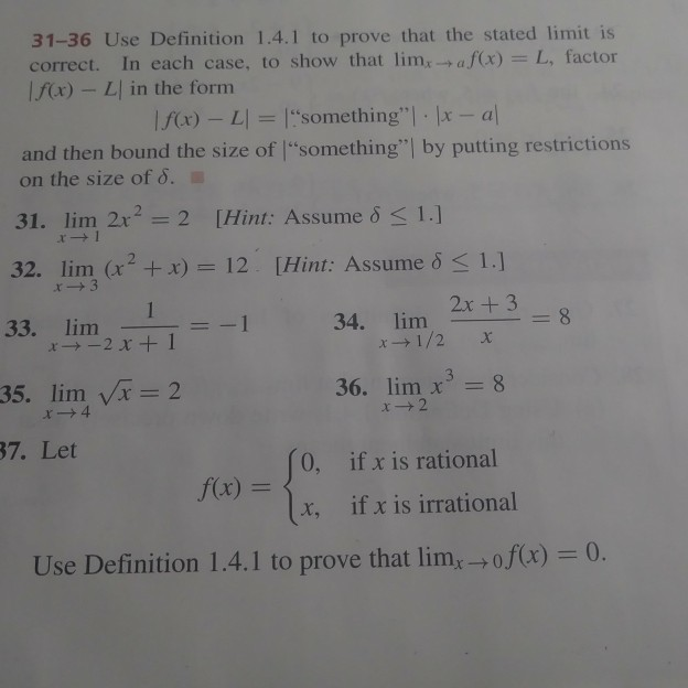 Solved Book=calculus 11th by Anton chapter 1.4 exercise | Chegg.com