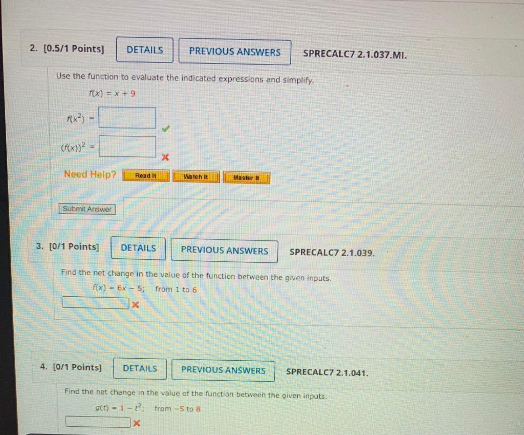 Solved Evaluate the piecewise defined function at the | Chegg.com