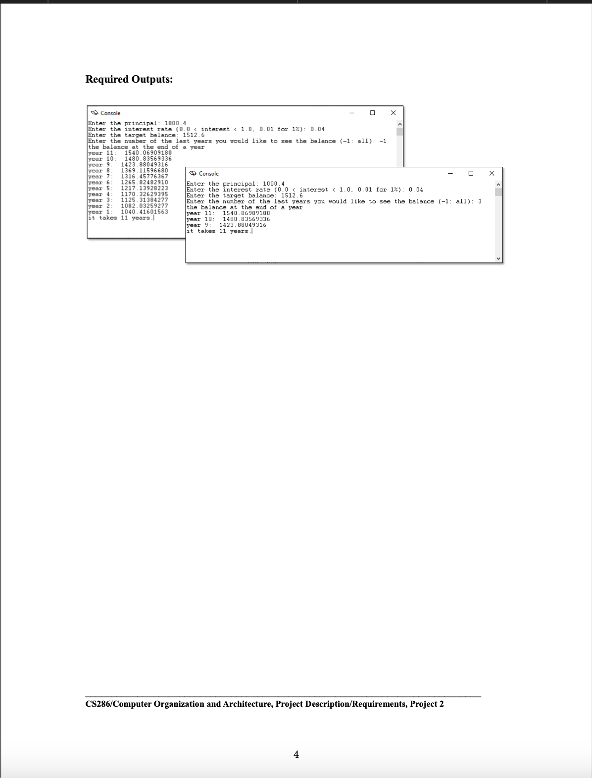 Solved CS 286 Computer Organization \& Architecture Fall | Chegg.com