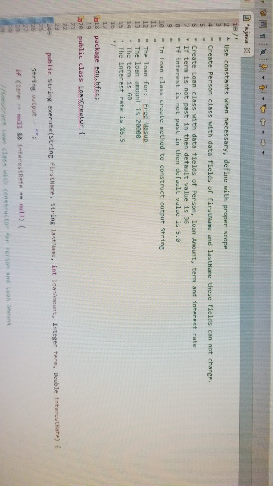 Solved D'a.java X 10 2 * Use constants when necessary, | Chegg.com