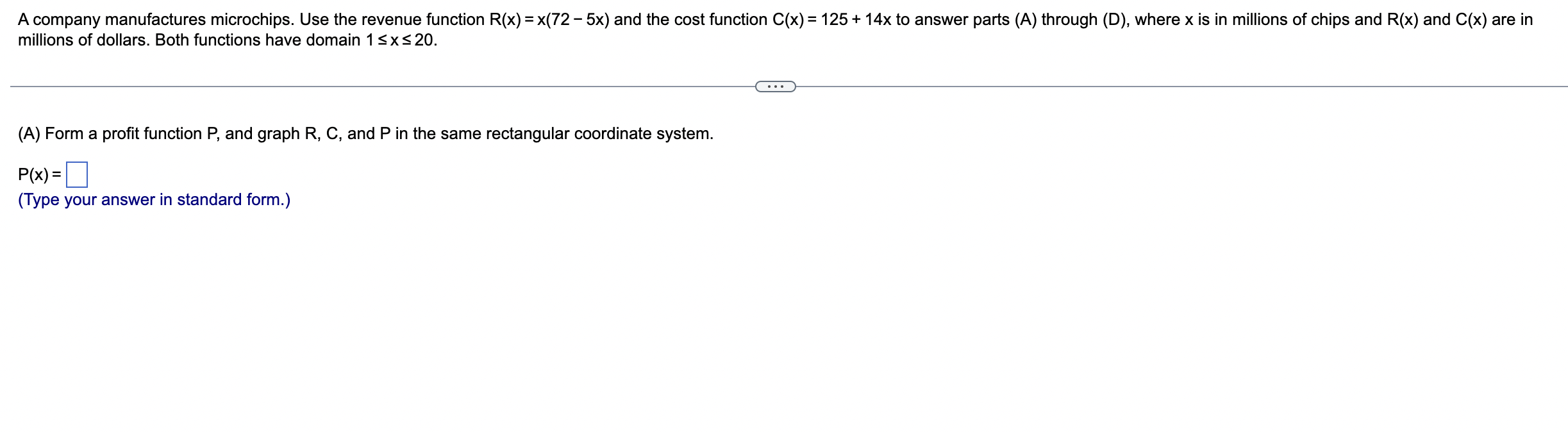 Solved millions of dollars. Both functions have domain | Chegg.com