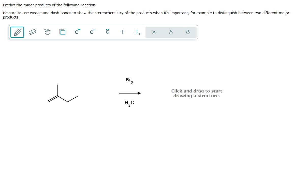 Solved Predict the major products of the following reaction. | Chegg.com
