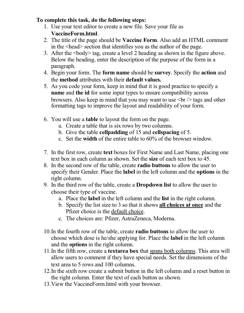 Solved Lab Policy: . Each Student should work individually. | Chegg.com